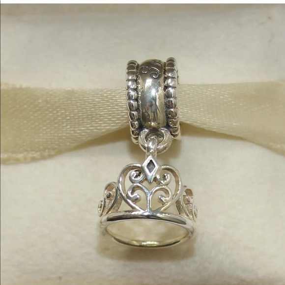 Pandora | Jewelry | Authentic Pandora Jasmines Tiara Charm | Poshmark